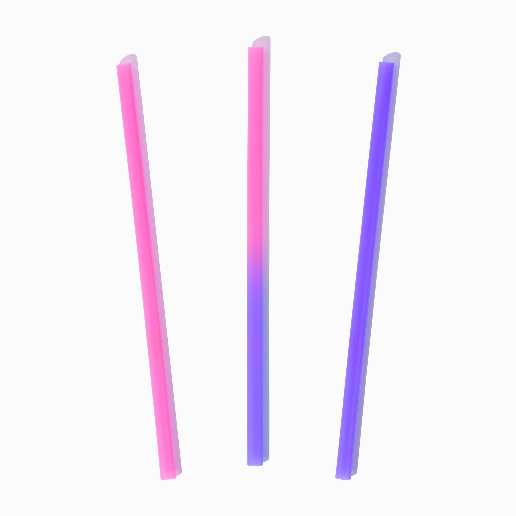 Crazy Color Changing Straws: Pink to Purple 1000/Case - Frozen Dessert ...