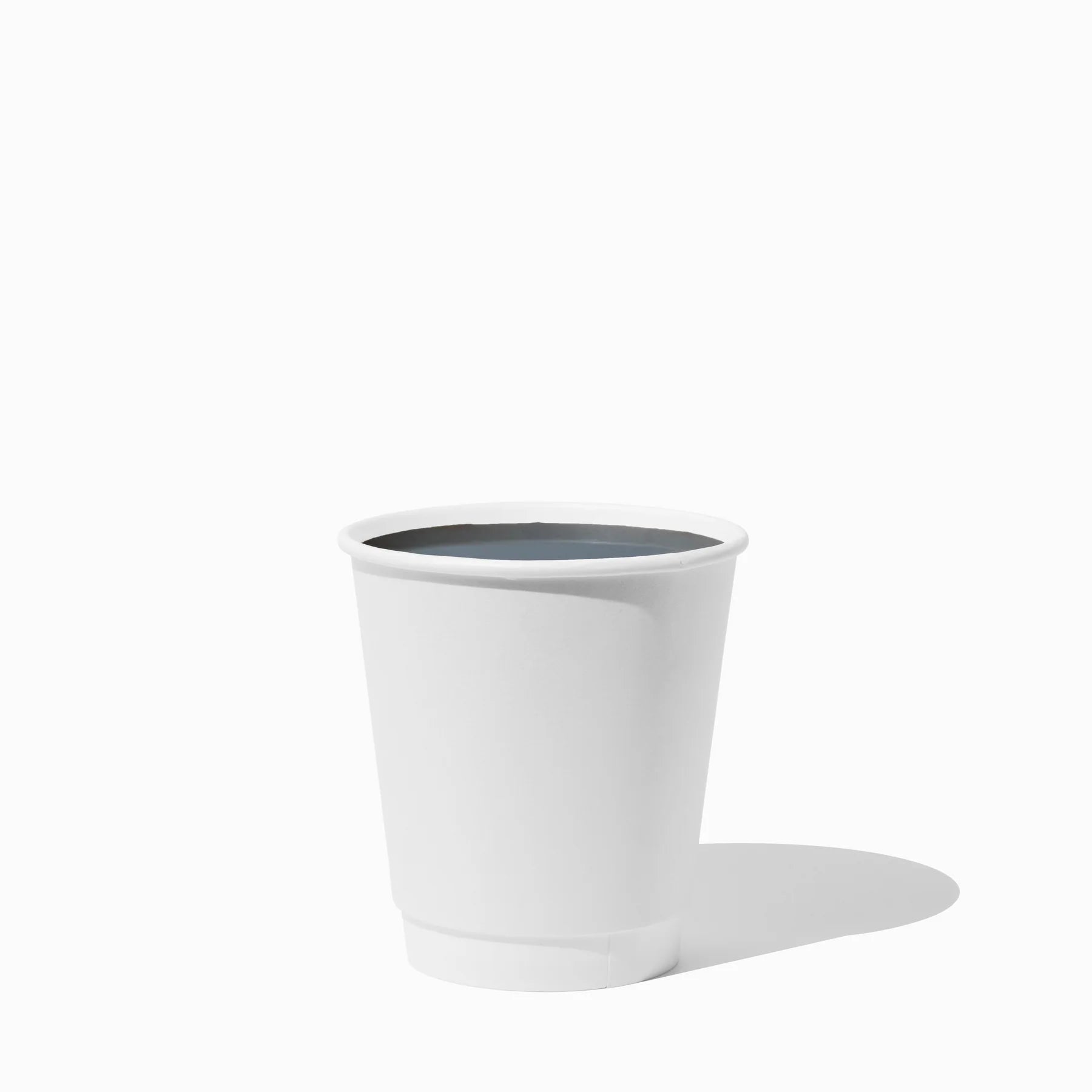 UNIQ 10 oz Double-Wall White Hot Paper Cups - 500/Case - Frozen Dessert ...