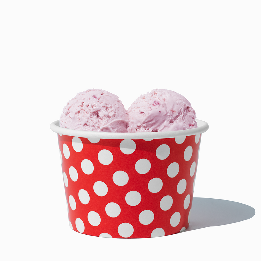 Red Paper Ice Cream Cups - Wholesale & Bulk - Frozen Dessert Supplies