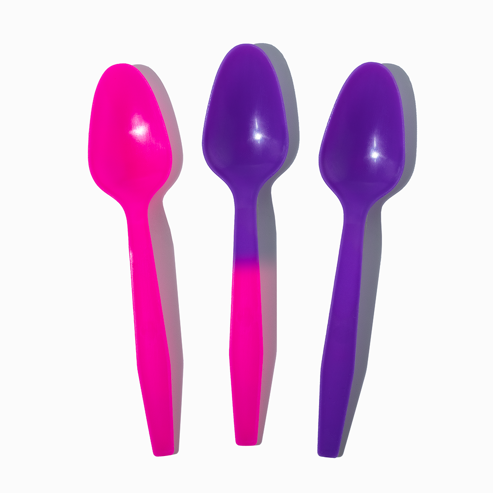 UNIQ Pink to Purple Color Changing Spoons - Default Title - Frozen ...