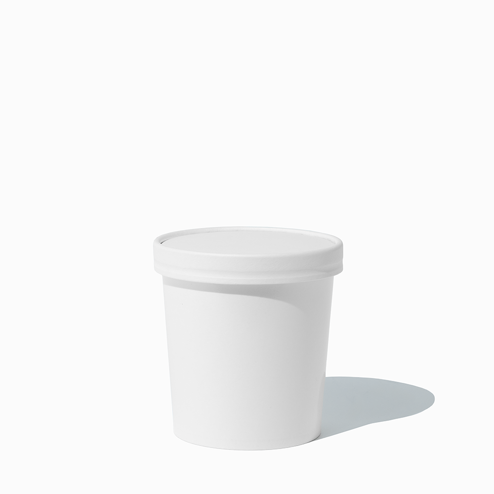 UNIQ 16 oz Ice Cream To-go Containers and Lids - Frozen Dessert Supplies