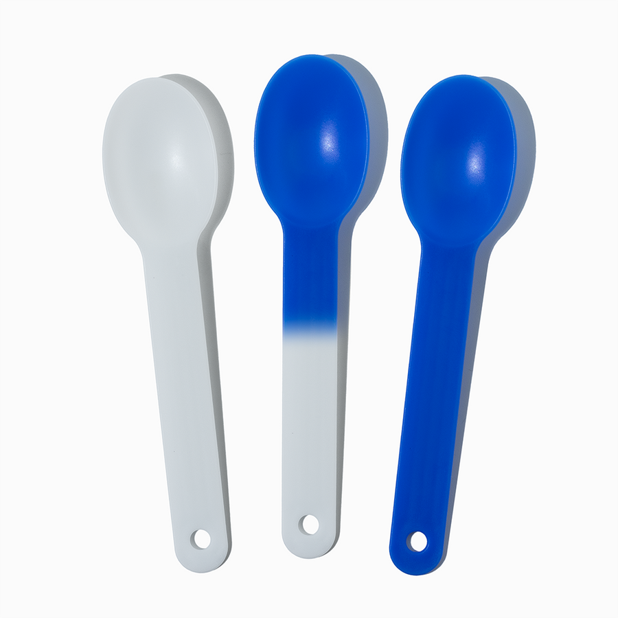Color Changing Plastic Dessert Spoons - Frozen Dessert Supplies
