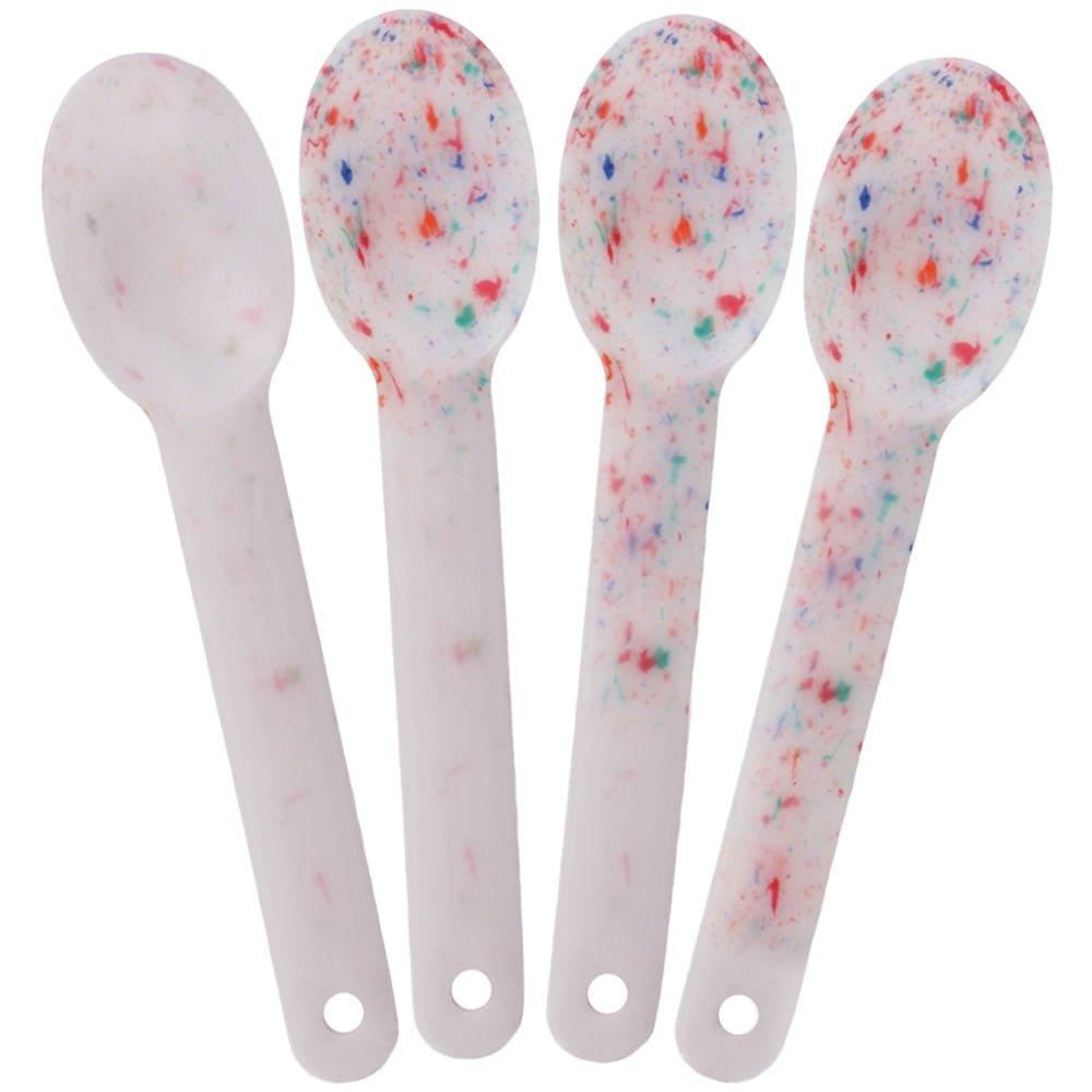 Confetti XL Size Color Changing Spoons - Frozen Dessert Supplies